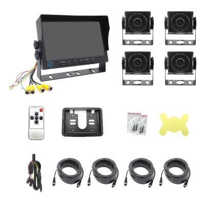 Cina 4 Channels Reversing Image Surround Truck 21V 360 Reverse Camera System PZ613-4AHD PZ613-4AHD in vendita