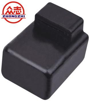 Cina Lo stivale terminale della batteria di mercato degli accessori riguarda il protettore nero del cavo della batteria in vendita