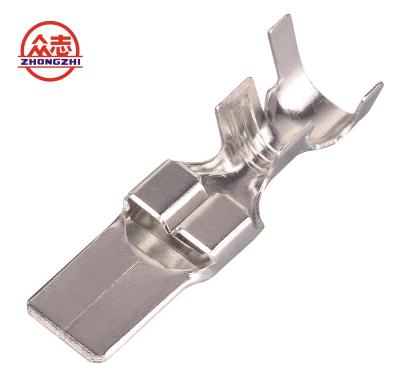 China Conectores autos de cobre amarillo del terminal de alambre del estañado que prensan el tipo DJ613-7.8 en venta