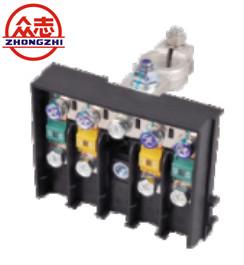 China Bloco automotivo do fusível cinco das maneiras seguras 12v com terminal da bateria do cabo à venda