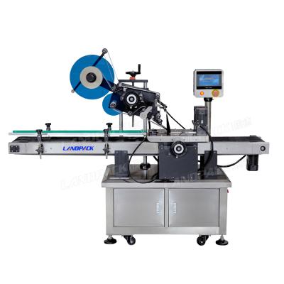 Cina Automatic flat surface paging labeling machine Medicine food plastic bags sticker labeling with high quality for factory price in vendita