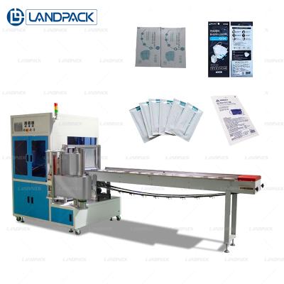 Cina Landpack 4 side sealing mask packing machine Kf94 Mask Packing Machine Line in vendita
