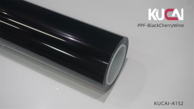 中国 ブラックチェリーワイン塗料保護フィルム 天候耐性 アンチイエロー 1.52mx15m 販売のため