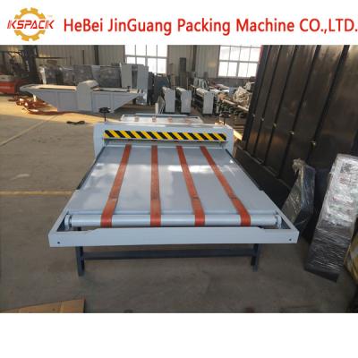 China Estilo cortando da plataforma da máquina da caixa ondulada semi automática à venda