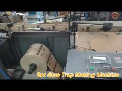 Pest Control Rat Glue Trap Making Machine Roll Coating Full Automatic