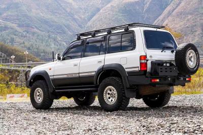 Cina OEM offroad rear bumper 4x4 bull bar For LC80 land cruiser 80 series in vendita