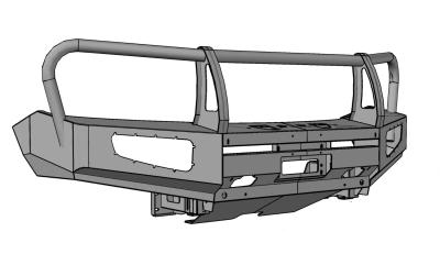 Cina front bumper offroad 4x4 bull bar for LC150 Land cruiser 150 in vendita