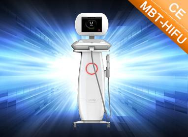 Cina Macchina bianca di HIFU per il salone/la pelle che stringe il touch screen anti- di Puffiness in vendita