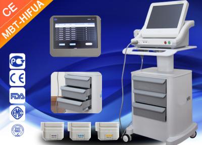 Cina Pelle bianca che stringe la macchina di Hifu con lo schermo LCD a 15,4 pollici, cartuccia di 1.5mm 3.0mm 4.5mm in vendita