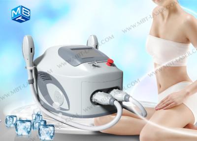 China Dos máquina del retiro del pelo de las manijas IPL SHR para la parte posterior, pierna, retiro del pelo del bikini en venta