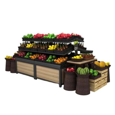 Cina Fabrica personalizzazione Nuovo design di moda Display di frutta secca e verdura scaffale per rivestimento di metallo pieghevole in vendita