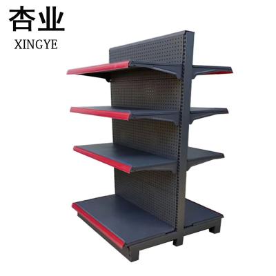 Cina Display Gondola Supermercato Mensole Negozio Mensole a doppio lato in vendita