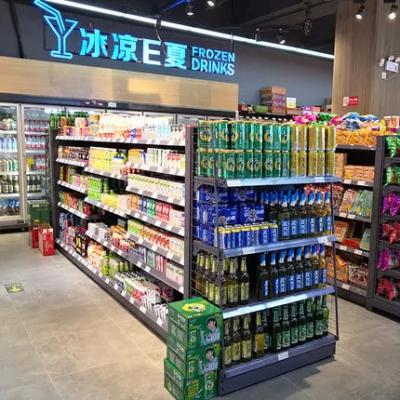 Cina Prezzo di fabbrica Prodotto di aggiornamento Gondola usata Ripiani di supermercato in vendita