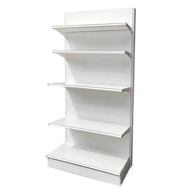 Cina Fabbrica Dimensione personalizzata Spessore Colore bianco supermercato scaffale gondola smontare scaffale di visualizzazione colonna in vendita