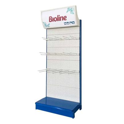 Cina Fabbrica Dimensioni personalizzate Colorato metallo acciaio negozio di alimentari convenienza gondola negozio al dettaglio display scaffali di supermercato scaffale in vendita in vendita
