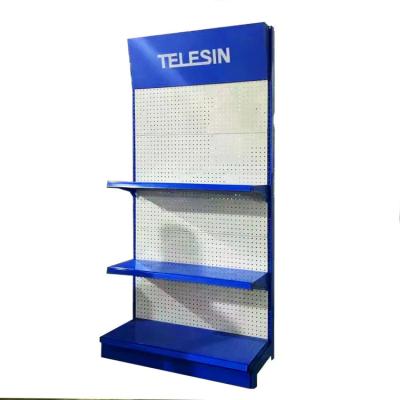 Cina Fabbrica taglia personalizzata colore blu logo gomma scaffalatura supermercato in vendita