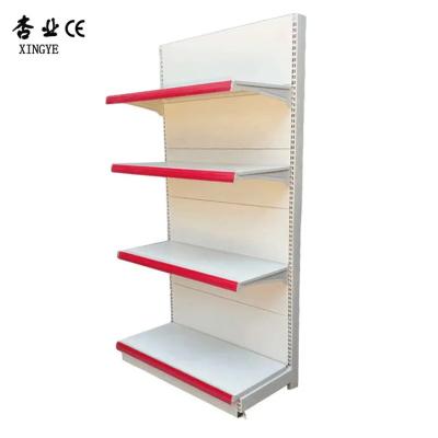 中国 工場カスタム色 サイズ メタル ホワイト コンビニ ストア 棚 スーパー 棚 小売 店舗 販売のため