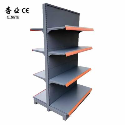 Cina Fabbrica Colorato su misura Metal Heavy Duty 2 scaffali di supermercato a Mauritius in vendita