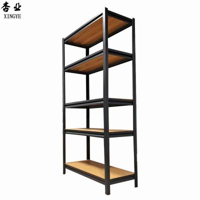 China Estante de aço de ângulo metálico Estante de livros de sala Estante de exibição doméstica à venda