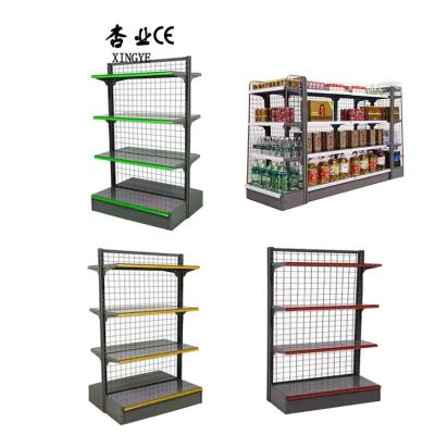 China Fabriek aangepast Kleur Grootte Dubbelzijdige supermarktplanken Rasterplank Te koop