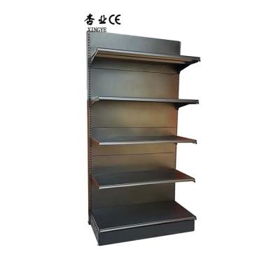 Cina Fabbrica taglia personalizzata colore nero scaffali per supermercati scaffali gandola per negozio in vendita