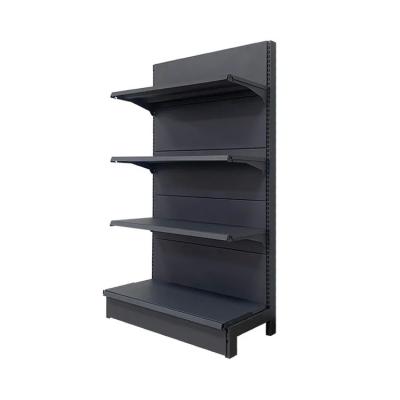 Cina Xingye Factory Custom Size Colore nero convenience store gondola scaffalature alimentari display rack in vendita