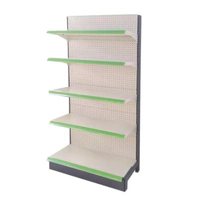 Cina Xingye Factory Custom Size Color Buco singolo laterale retro tabellone scaffale negozio di alimentari scaffale supermercato scaffali in vendita