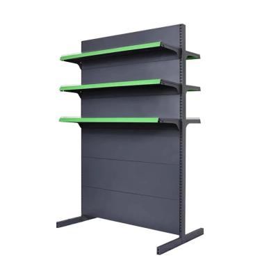 Cina Fabbrica Low MOQ Custom Frosted Grey Heavy Duty Double Side Retail Shelf Frigo Ripiani Ripiani Commercio Ripiani in vendita