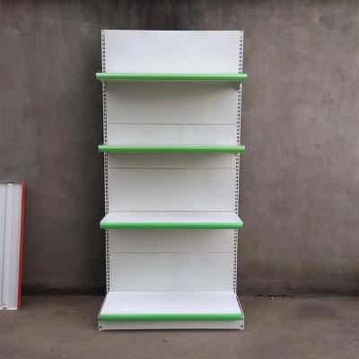Cina Fabrica colore personalizzato taglia latte bianco schiena piatta scaffale negozio di alimentari scaffali farmacia scaffali supermercato scaffale espositivo in vendita
