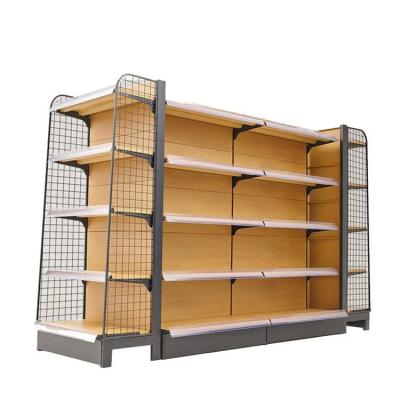 Cina Xingye Factory Custom Size Colore Menjual rak gondola scaffale singolo/doppio negozio scaffale supermercato in vendita