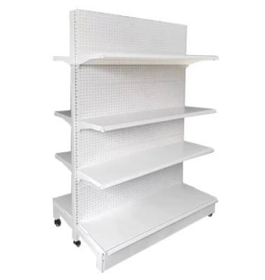 China Supermarktplank gondel dubbelzijdig plank, modieus en handig plank Te koop