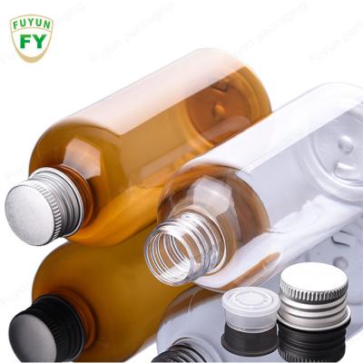 Cina bottiglia di plastica dello sciampo dell'ANIMALE DOMESTICO di 300ml Amber Clear con la spina interna in vendita
