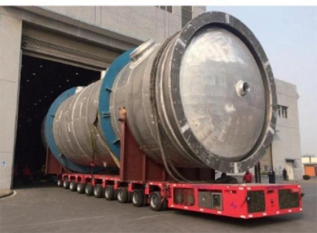 High-Performance Self-Propelled Modular Transporter (SPMT) Trailer for Construction and Mining