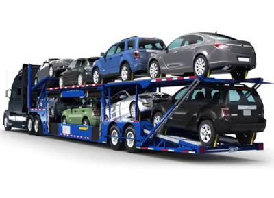 Two-Axle Car Carrier Trailer Can Transport 7 Cars