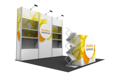 Cina Esposizione della mostra della cabina della fiera commerciale con la piattaforma della luce del LED per la mostra in vendita