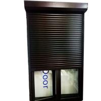 Quality 1.2mm outside Motor Aluminum Rolling Shutter Door Security aluminum roll up counter doors for sale