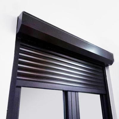 0.8mm To 1.4mm Aluminum Roller Shutter Door Horizontal Exterior Aluminum Roller