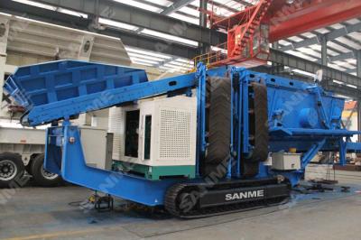 Cina 900t/H inghiaiano gli impianti di frantumazione mobili con 100mm che si alimenta in vendita