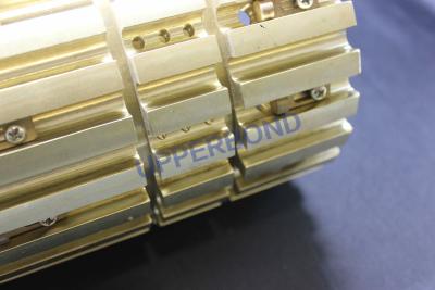 China Cilindro de recepção amarelo de cobre para que as máquinas de fabricação de cigarros transfiram cigarros à máquina do filtro à venda