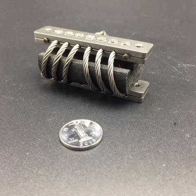 China WR Wire Rope Vibration Isolator Small Shock Isolators Vibration Mounts for sale