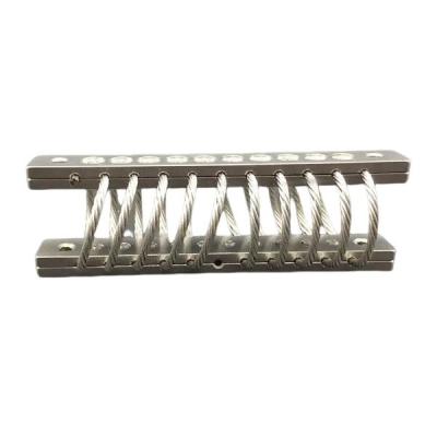 China Aisladores de vibración de cable de acero compactos y ligeros JGX-1278A-122A para equipos con espacio limitado en venta