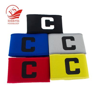 Cina Banda di braccio elastica riciclabile di calcio con il logo Inwrought in vendita