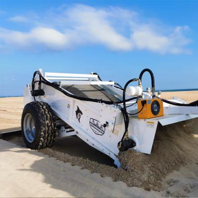 Cina 70 HP Tractor Attachment 1400mm Stainless Steel Screen Beach Cleaner per la pulizia della sabbia in vendita
