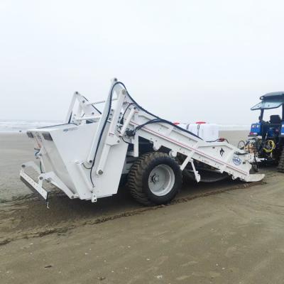 Cina Velocità massima di guida 15 km/h trattore rimorchiato spazzino spiaggia per la pulizia di sabbia secca e umida in vendita