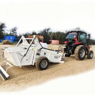 Cina Sturdy HANDSOMER 1800 Tractor-Tracted Stone Picker Durable Beach Sand Cleaning Machine Prodotto ambientale in vendita