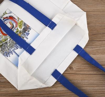 China Opp que embala sacos da lona de Eco com LOGOTIPO claro e imagens bonitas à venda