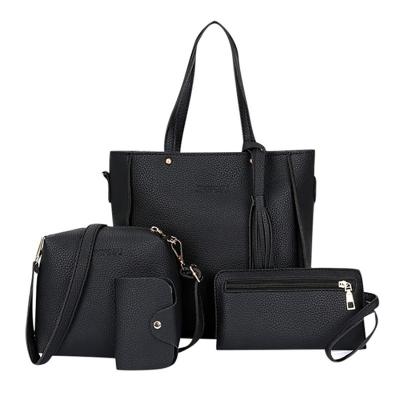 China 4Pcs/set cruz - sacos para o transporte de cadáveres que as mulheres ensacam malas a tiracolo de couro ajustadas do teste padrão franza a cruz do plutônio das senhoras - saco para o transporte de cadáveres Bolsa Feminina à venda