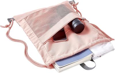 中国 Lightweight Waterproof Drawstring Backpack Gym Cinch Bag – String Backpack for Women Girls 販売のため