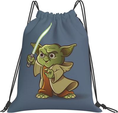 中国 Lightweight waterproof durable soft drawstring backpack bags for men women 販売のため
