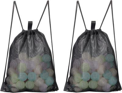 中国 Mushroom Hunting Mesh String Bag For Gym Laundry Seashell Toy And Beach Finds 販売のため